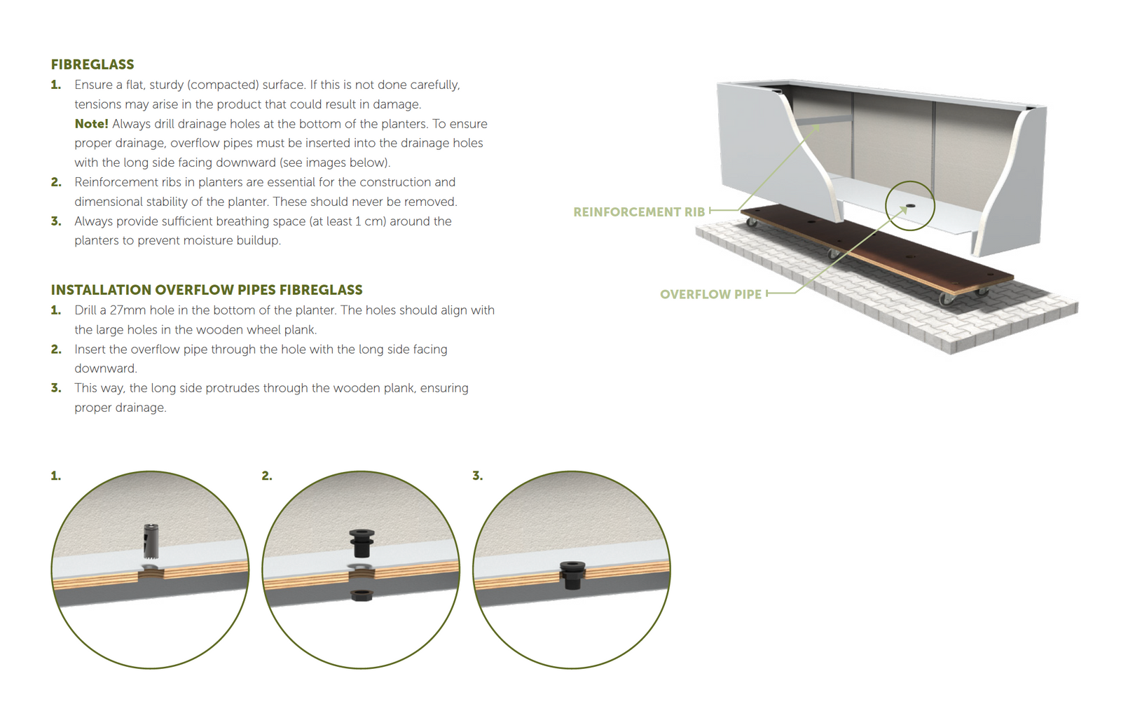 Moveable Trough planter with Wheels